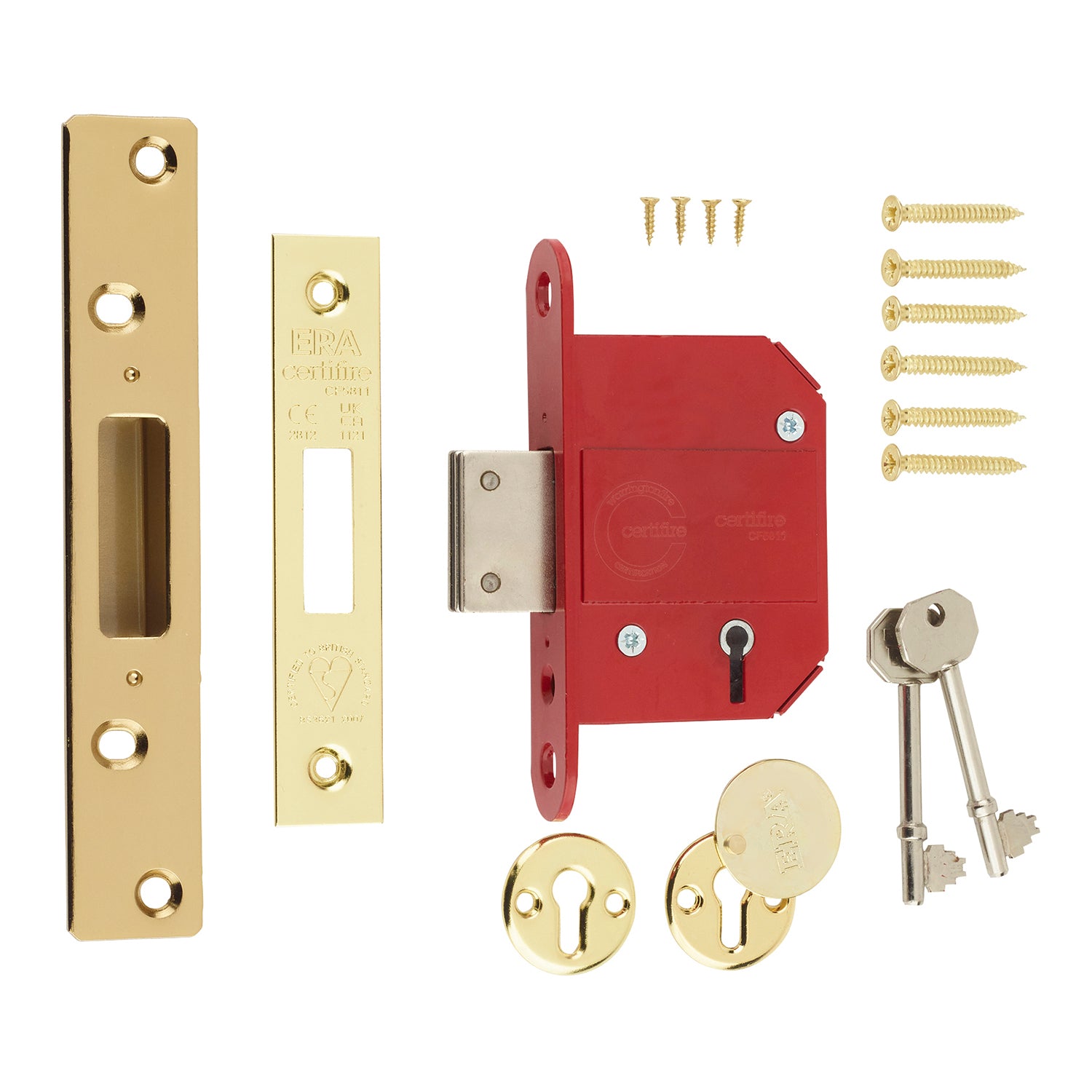 Fortress 5 Lever Mortice Deadlock ERA Protect
