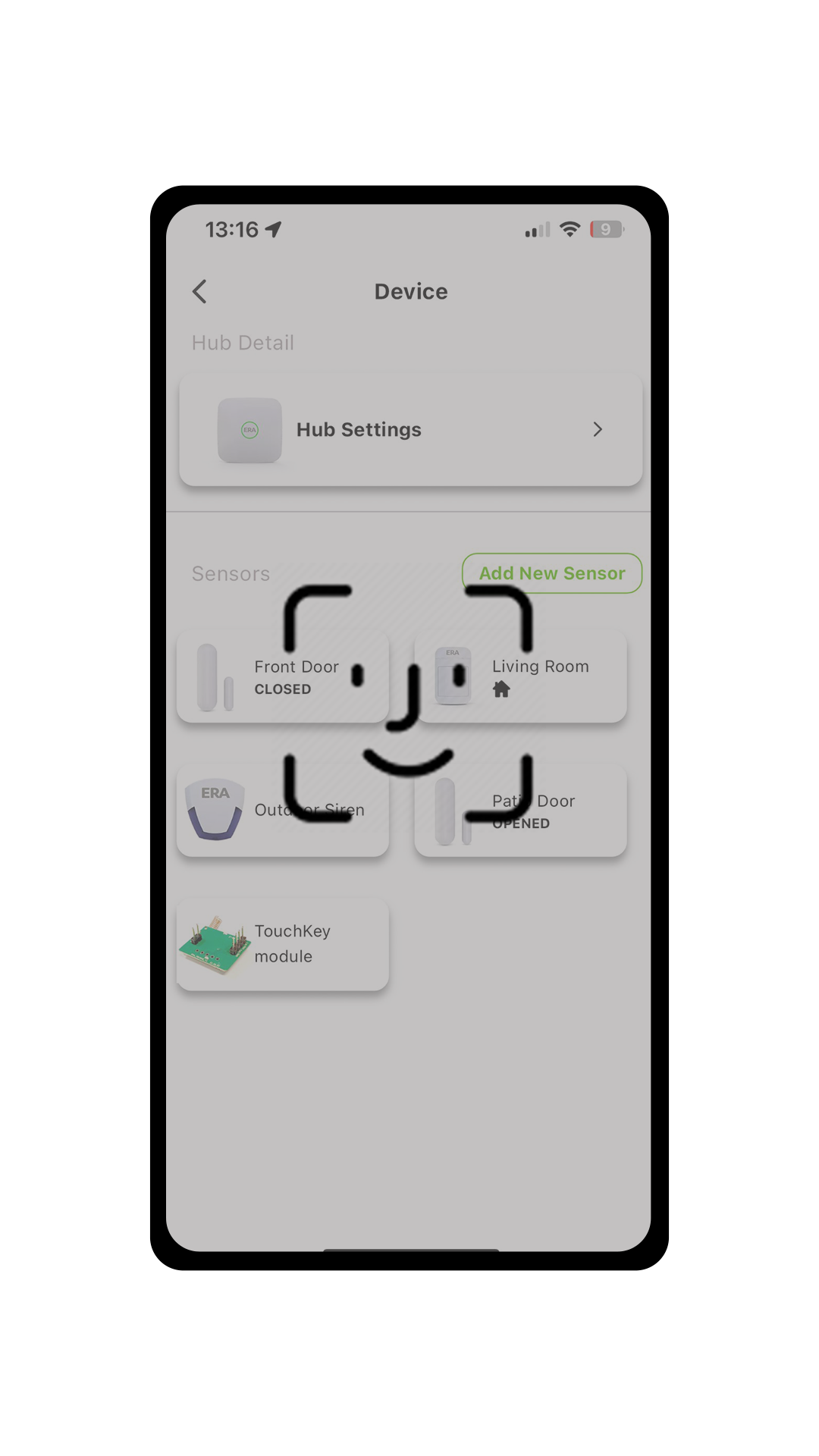 Biometric login – ERA Protect
